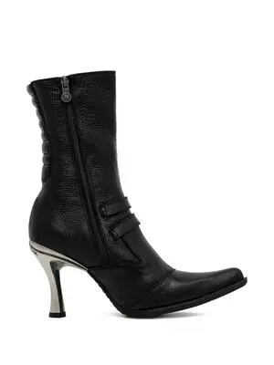 NEW ROCK Buckle-detail Boots