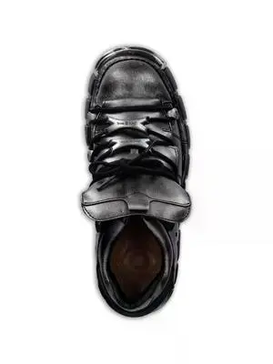 NEW ROCK Lace-up Lug-sole Trainers