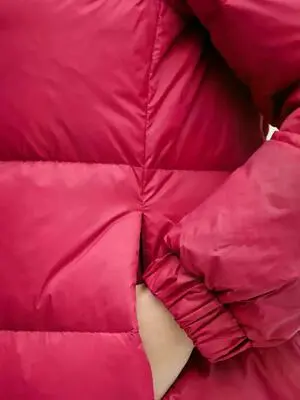 BENETTON Quilted Funnel-neck Jacket