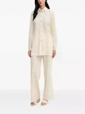 MARC AUREL Pierced Button Shirt