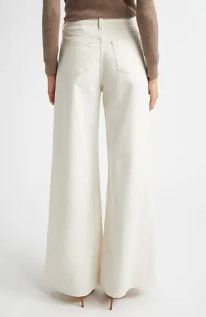 L'Agence Beau High-waist Wide-leg Jeans