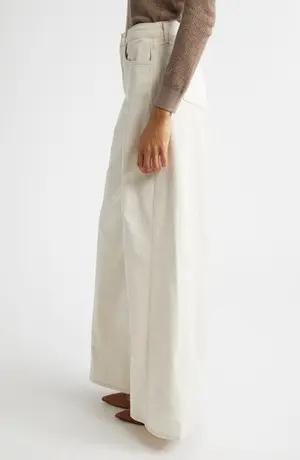 L'Agence Beau High-waist Wide-leg Jeans