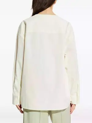 JIL SANDER Chest-pocket Buttoned Shirt - Neutrals