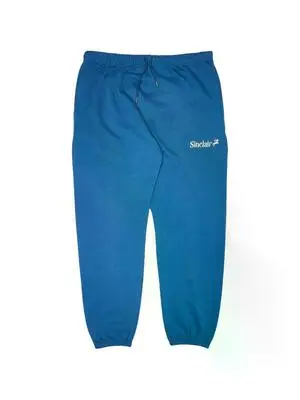 SINCLAIR Embroidered Logo Sweatpants - Blue