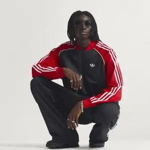 Adidas Sst Loose Mesh Track Top