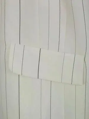 SEMICOUTURE Striped Button Waistcoat