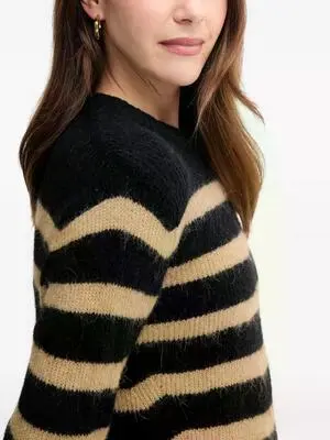 MOS MOSH Striped Pullover Sweater