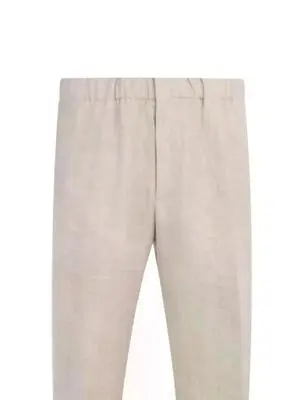 LARDINI Elasticated-waistband Trousers