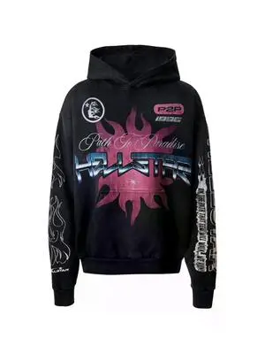 HELLSTAR Graphic Print Hoodie