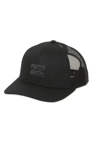 BILLABONG All Day Snapback Trucker Hat - Black