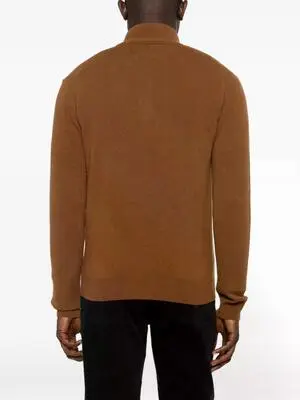 Gant Half-zip Sweater - Brown