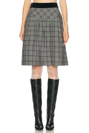 Valentino Garavani Check Bermuda Short - Grigio, Chiaro, Antracite, & Nero