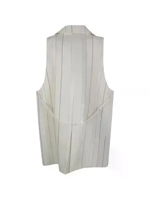 SEMICOUTURE Striped Button Waistcoat