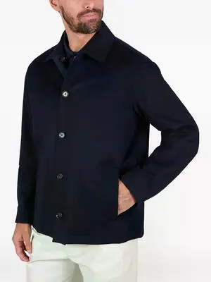 Paul & Shark Reversible Overshirt - Blue