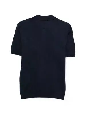 Emporio Armani Logo-appliqué Polo Shirt