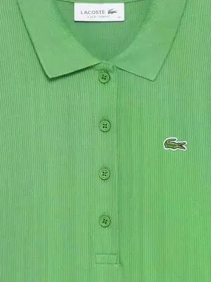 Lacoste Ribbed Cotton Polo Shirt
