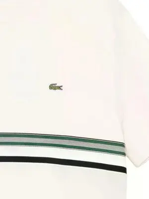 Lacoste Logo-patched Striped T-shirt