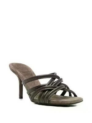 Brunello Cucinelli Crossover-strap Sandals
