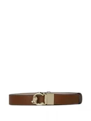 COCCINELLE C-Me Buckle Leather Belt