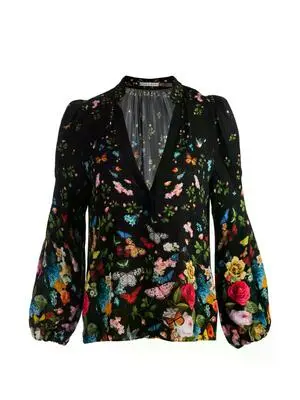 Alice + Olivia V Neck Blouses