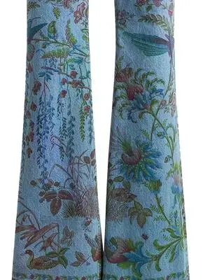 Etro Printed Flare Jeans