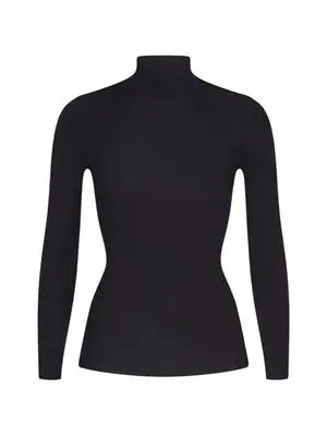 SKIMS Long Sleeve Mock Neck Top