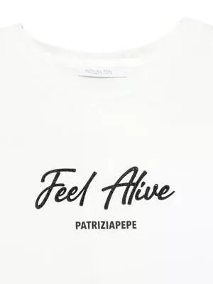 Patrizia Pepe Logo-print T-shirt
