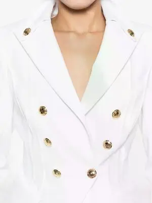 Elisabetta Franchi Button-detailed Double-breasted Blazer