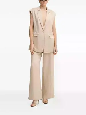 MARC AUREL Wide Leg Drawstring Trousers