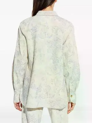 FORTE_FORTE Floral-print Shirt
