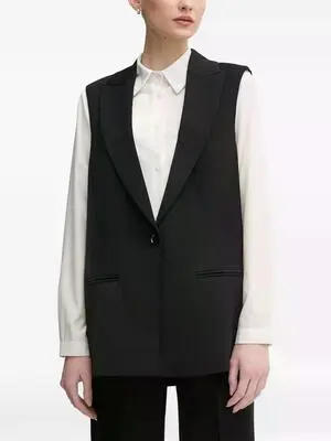 MARC AUREL Button Tailored Gilet