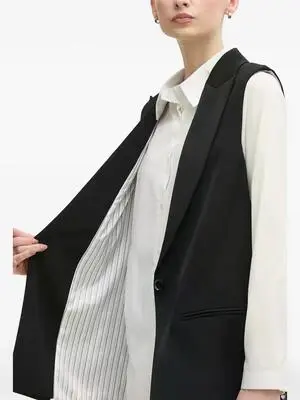 MARC AUREL Button Tailored Gilet