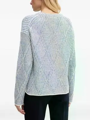 OUI Striped Crew-neck Sweater