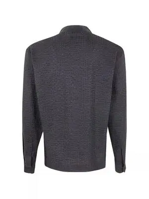 Giorgio Armani Textured Shirt Jacket