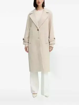 PEDRO DEL HIERRO Button-cuff Overcoat