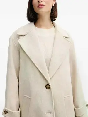 PEDRO DEL HIERRO Button-cuff Overcoat