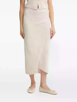 OUI Wrap Midi Skirt