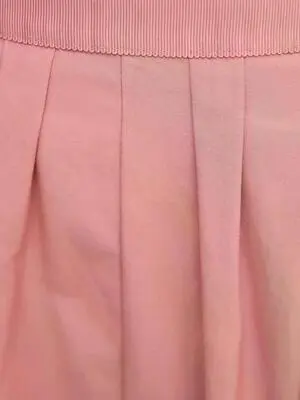 OUI Pleated A-line Midi Skirt