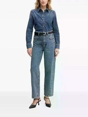 OUI Seamed Jeans