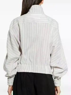 Y3 Striped Zip-up Jacket