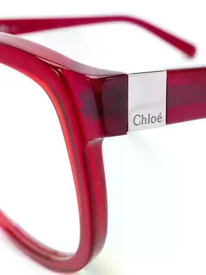Chloé Acetate Round Frame Eyeglasses