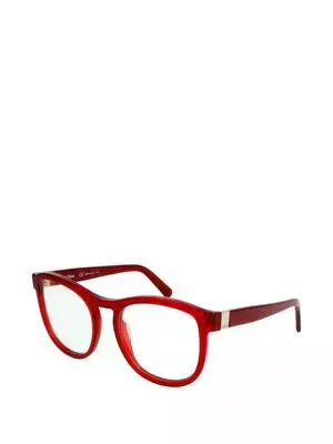Chloé Round Frame Eyeglasses - Red