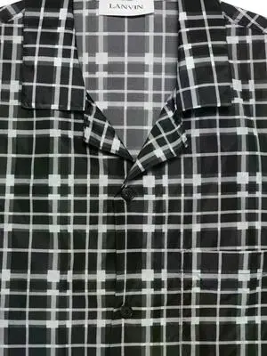 LANVIN Check-pattern Shirt
