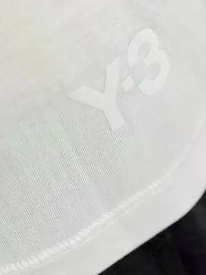 Y3 Zip-detail T-shirt - Neutrals