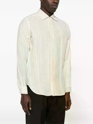 Eleventy Striped-pattern Shirt
