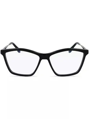 Victoria Beckham Rectangle-frame Sunglasses - Black