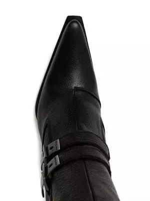 NEW ROCK Buckle-detail Boots