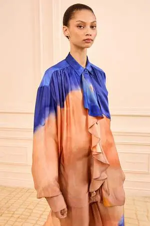 Ulla Johnson Gesture Silk Blouse - Moontide
