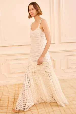 Ulla Johnson Sigrid Lace Sl Gown