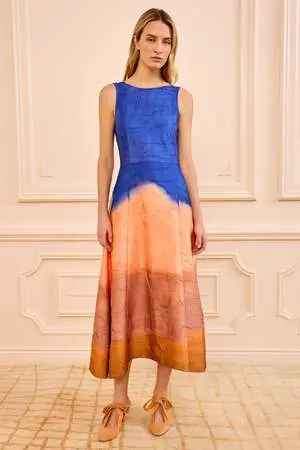 Ulla Johnson Georgia Satin Midi Dress